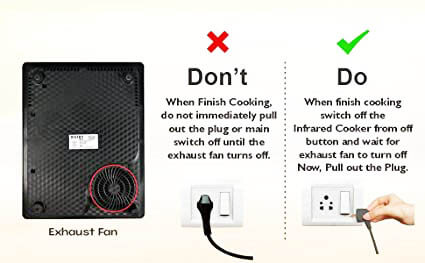 Baltra FEEL Electric 2000 Watt Infrared Cooker-BIC 114 New Sunrise